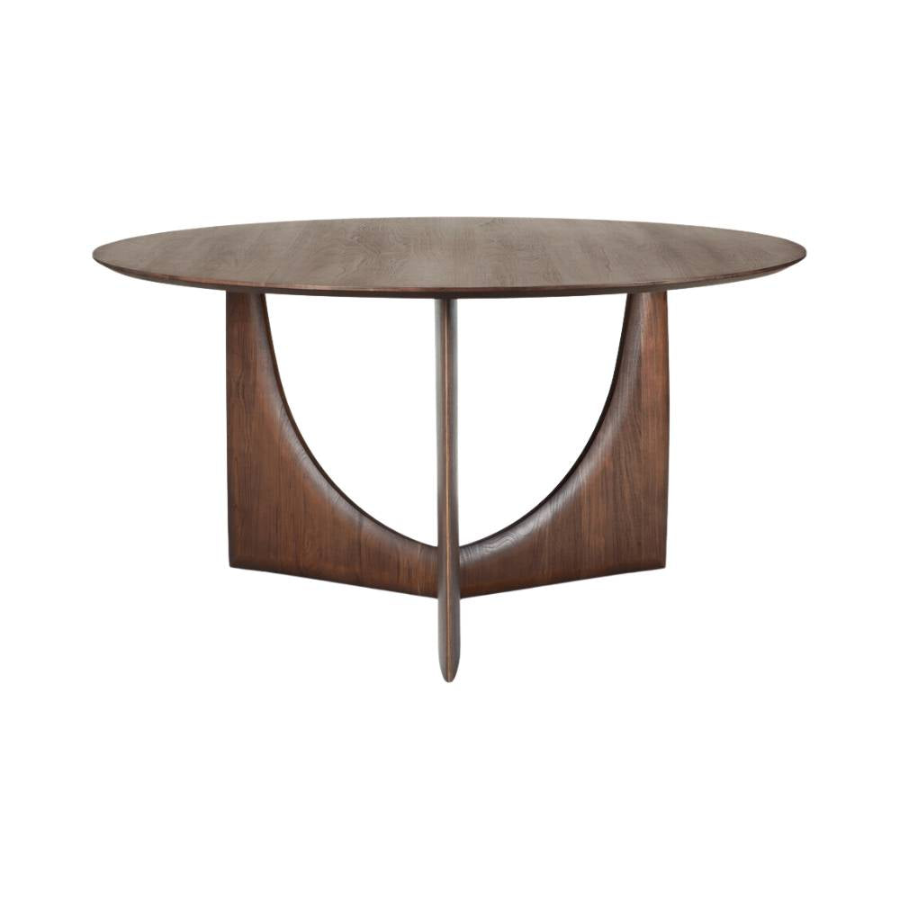 Buy Geometric Round Dining Table – Sculptural Round Dining Table with ...