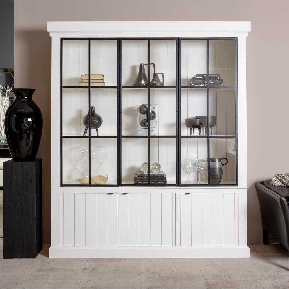 Flamant Iron Jason 3 Door Cabinet – Pod Furniture Ireland