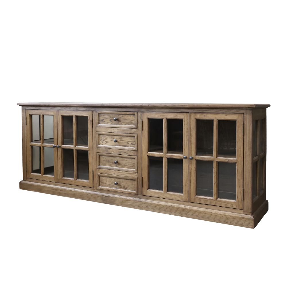 Pharo 4 Door Display Cabinet – Pod Furniture Ireland