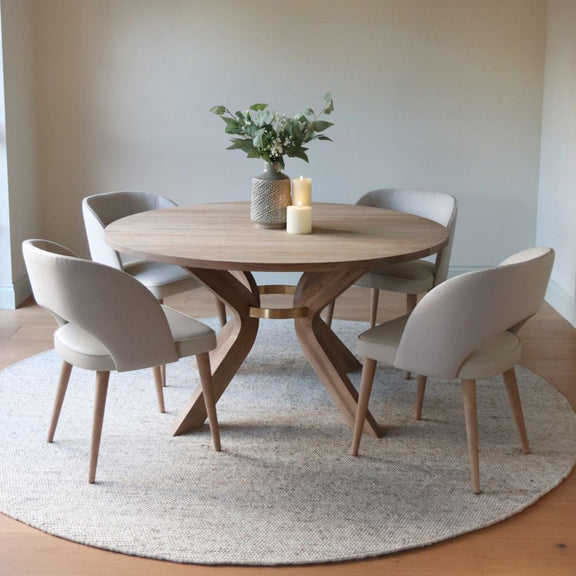 Buy Salamanca Extendable Round Dining Table Online – Pod Furniture Ireland