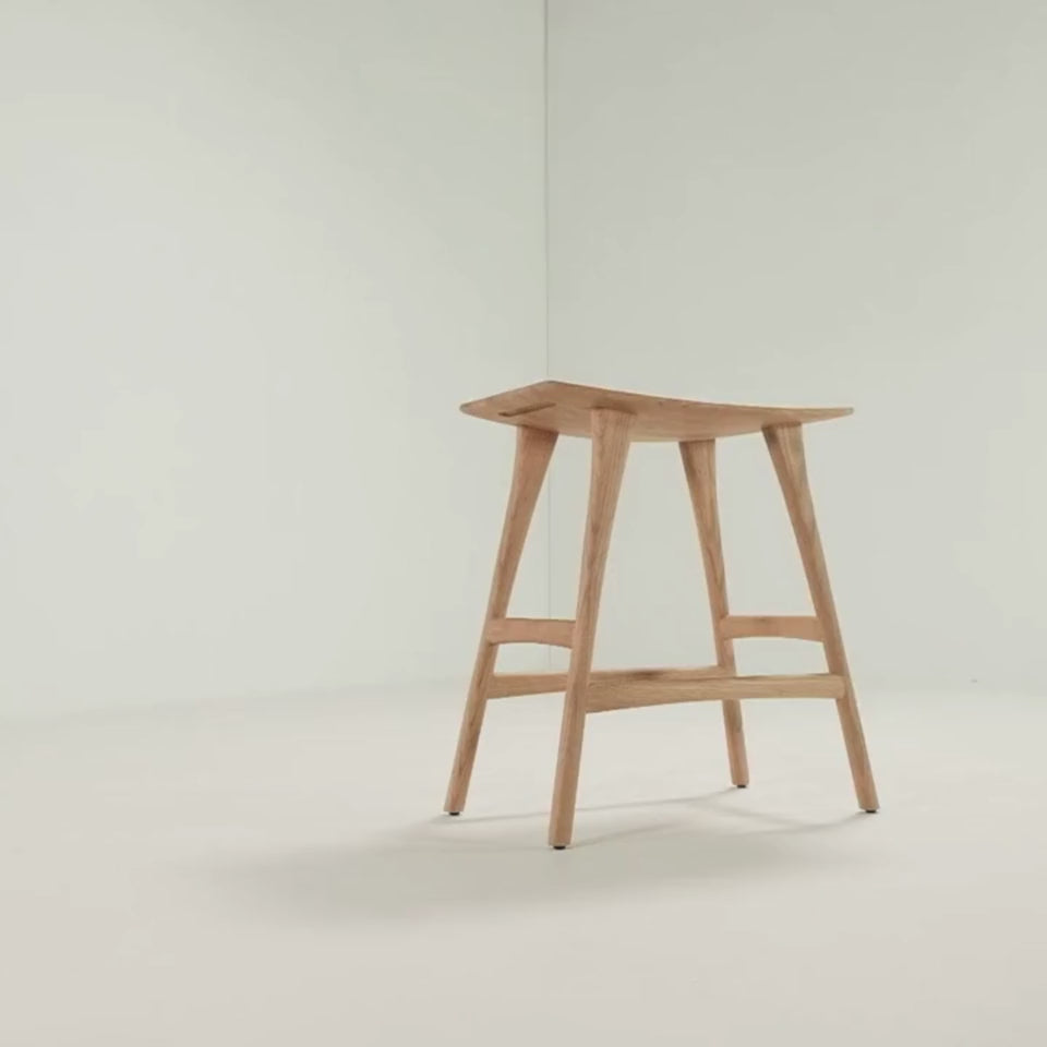 Buy Ethnicraft - Osso Counter Stool Online – Pod Furniture Ireland