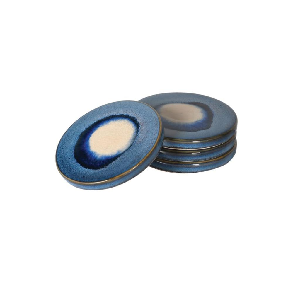 Round Blue Coasters – Pod Furniture Ireland