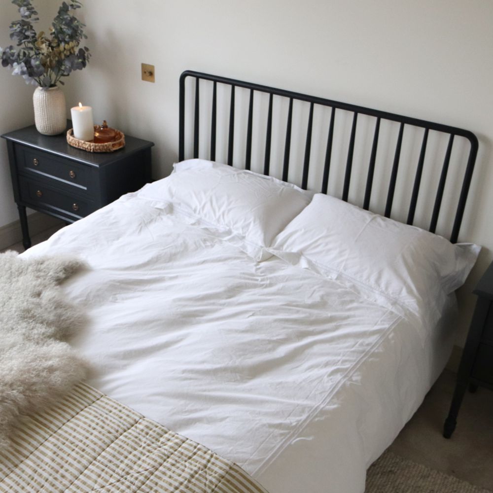 Buy Wycombe Spindle 4ft6" Double Bed in Black Online – Pod Furniture ...