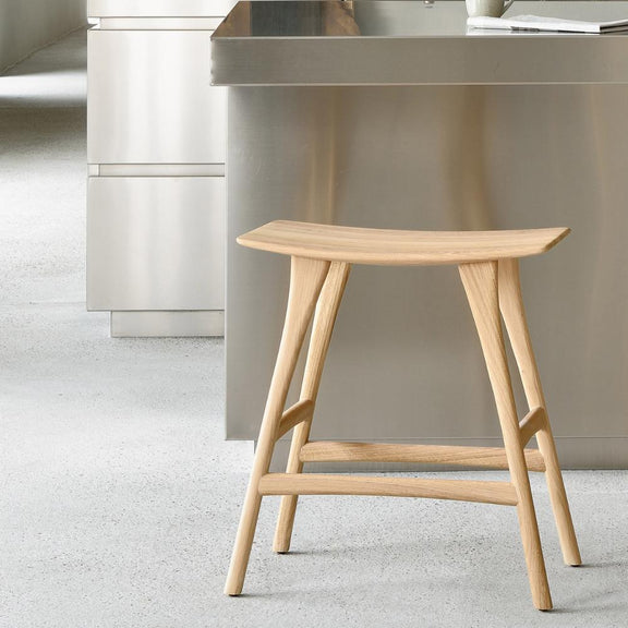 Buy Ethnicraft - Osso Counter Stool Online – Pod Furniture Ireland